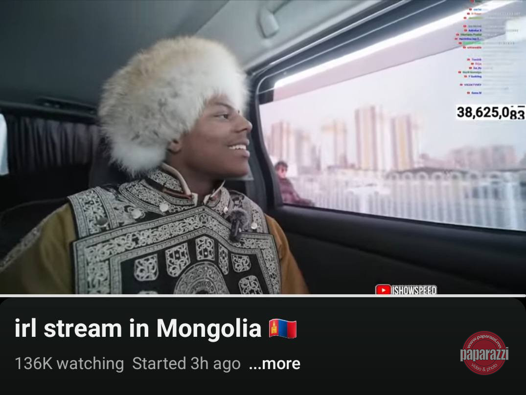 Ishowspeed-ийн Монголоос хийсэн бичлэгийг 6,000,000 удаа тоглуулжээ